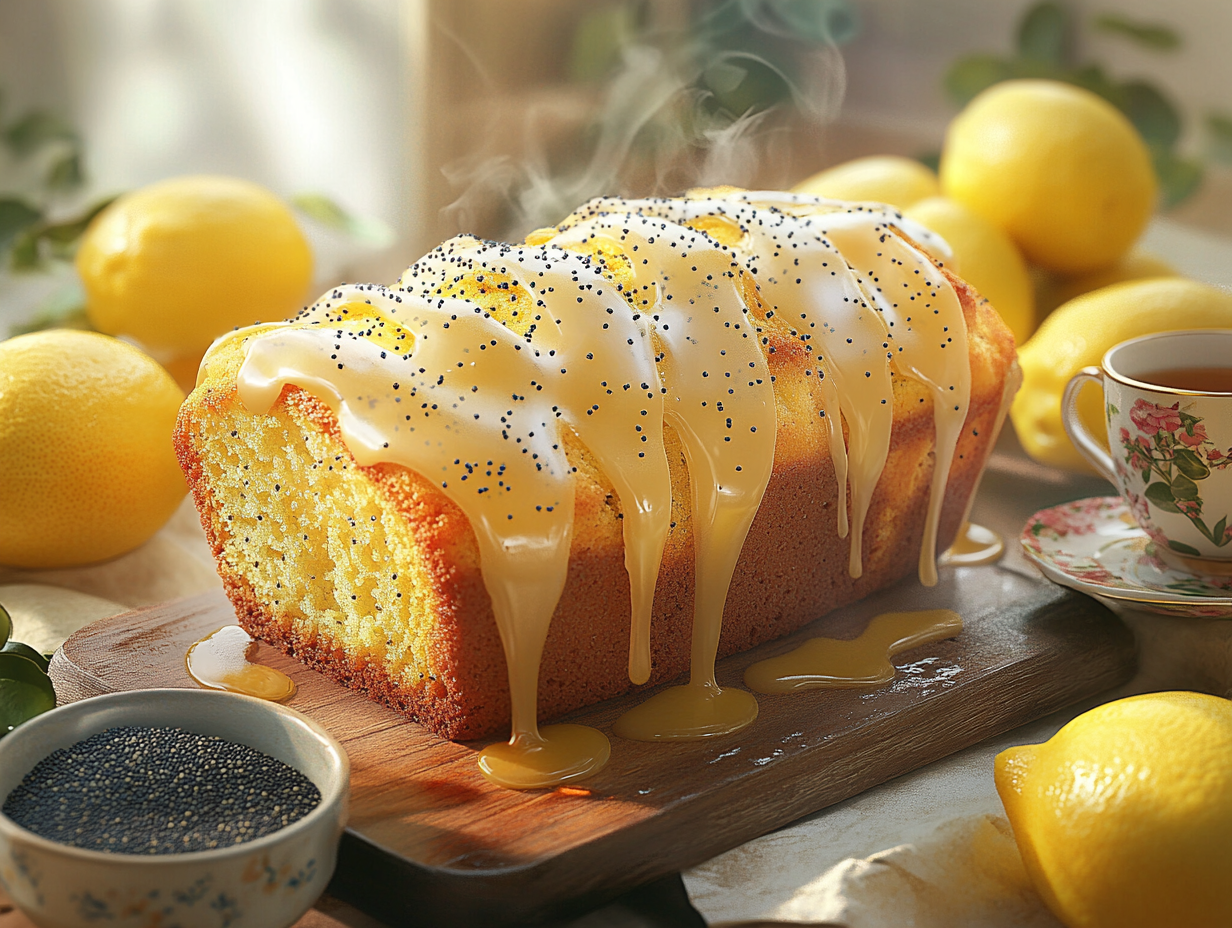 Brighten Your Bakes with this Zesty Lemon and Poppy Seed Loaf Recipe ...